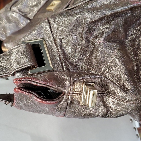 Kooba | Bags | Nwt Kooba Natasha Convertible Gold Matalic Shoulder Bag ...